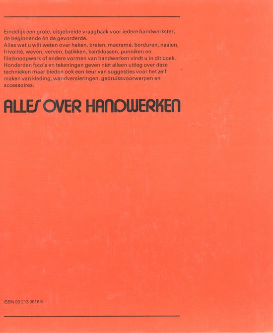 Alles over handwerken, Eva Behrens | 9789021306162 | Boeken | bol