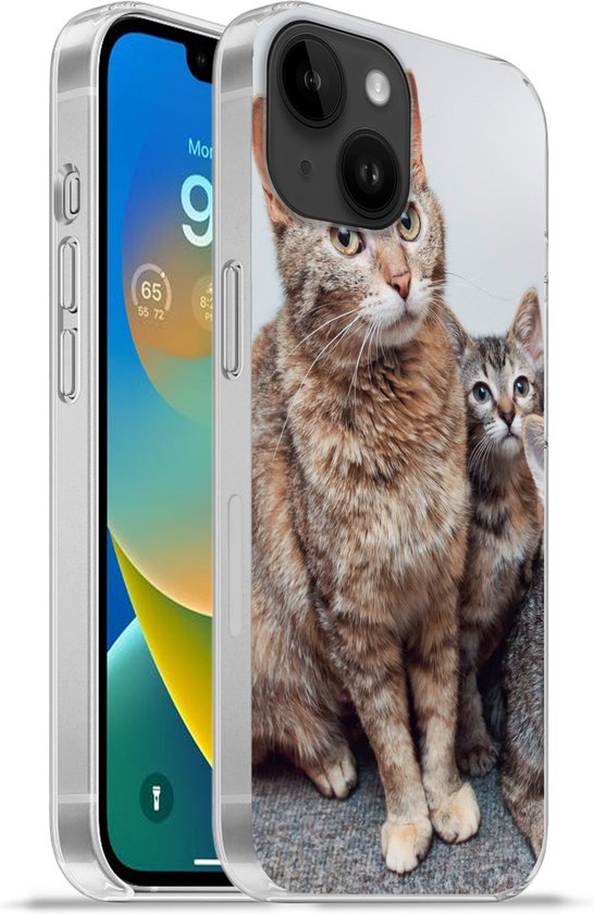 Telefoonhoesje Geschikt voorApple Iphone 14 hoesje - Kat - Kittens ...