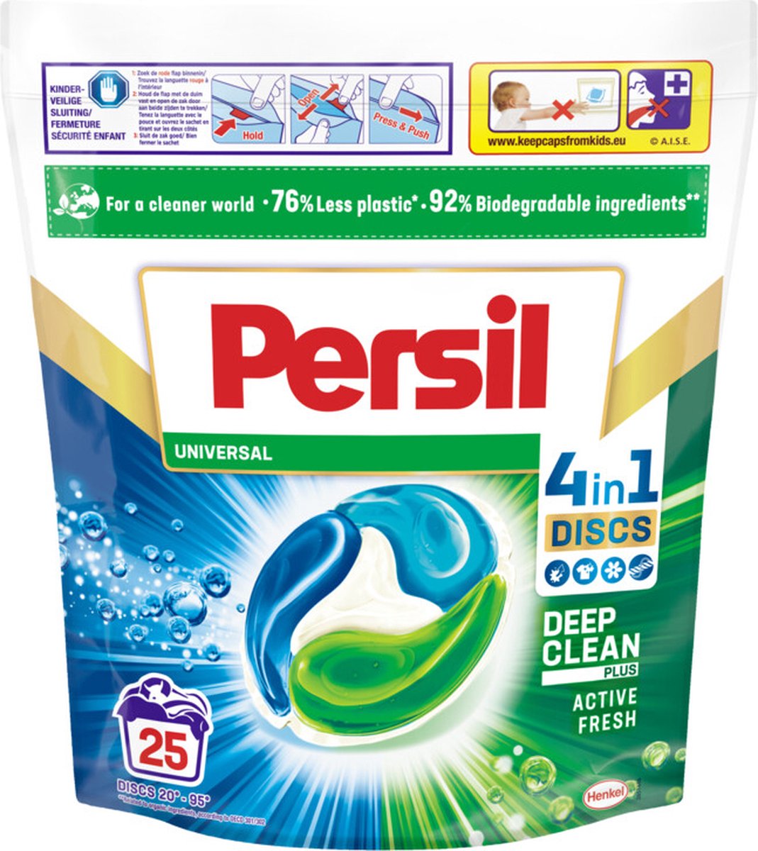 Persil 4in1 Discs Universal Wascapsules - Wasmiddel Capsules ...