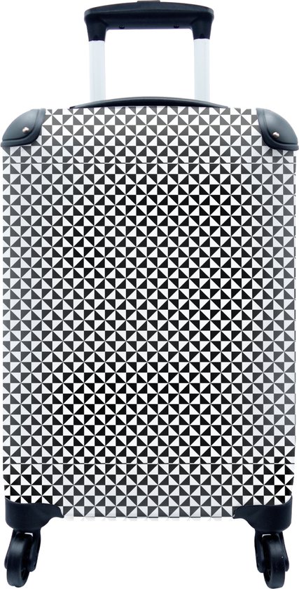 Koffer - Design - Geometrie - Patroon - Past binnen 55x40x20 cm en ...