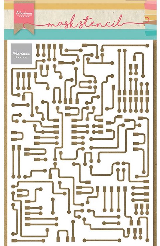 Marianne Design Mask Stencils Circuit board | bol
