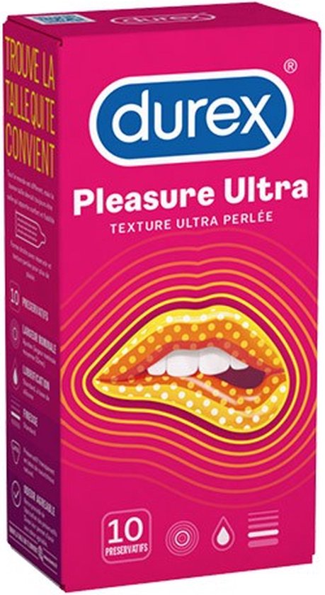 Durex Condooms Pleasure Ultra - 10 stuks | bol