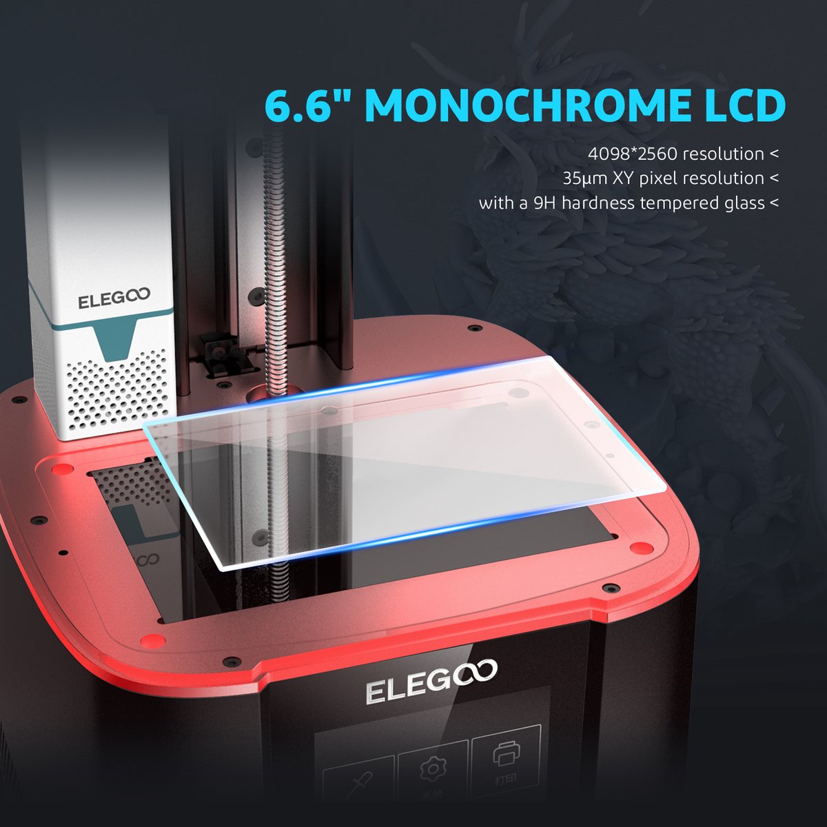 Elegoo Mars 3 Pro - 4K Resin 3D-Printer | bol