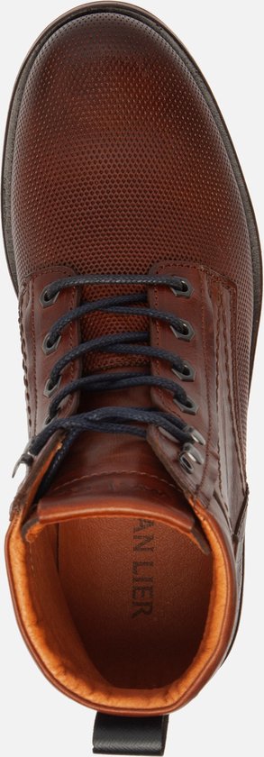 Van Lier Fritz boots cognac Leer - Heren - Maat 45 | bol