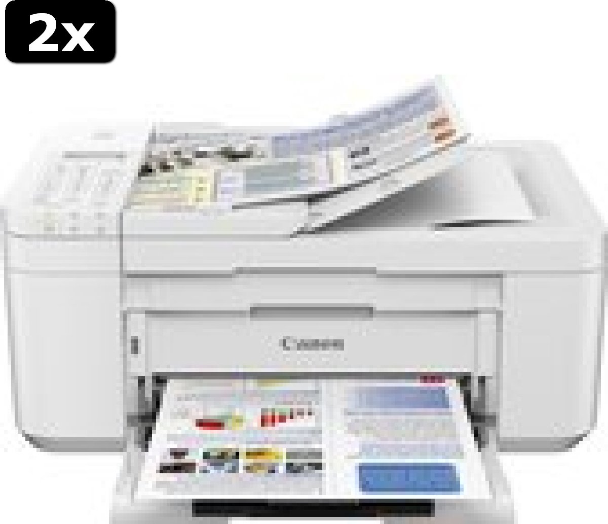 2x Canon PIXMA TR4551 - All-in-One Printer - Wit | bol.com