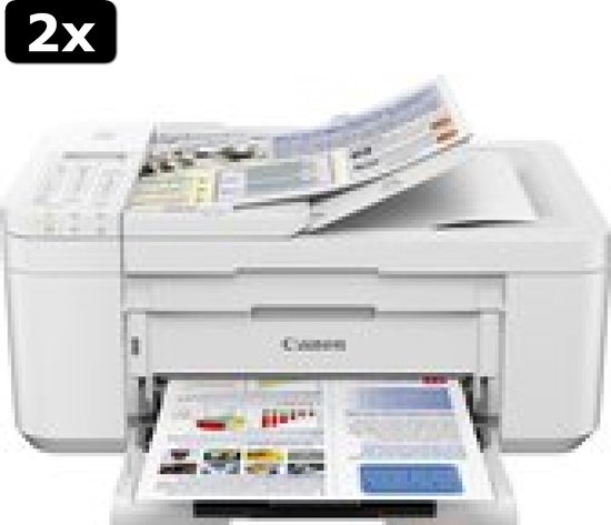 2x Canon PIXMA TR4551 - All-in-One Printer - Wit | bol.com