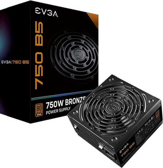 EVGA 750 B5 power supply unit 750 W ATX Zwart | bol.com