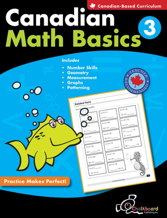 Math Basics- Canadian Math Basics Grade 3, Demetra Turnbull ...