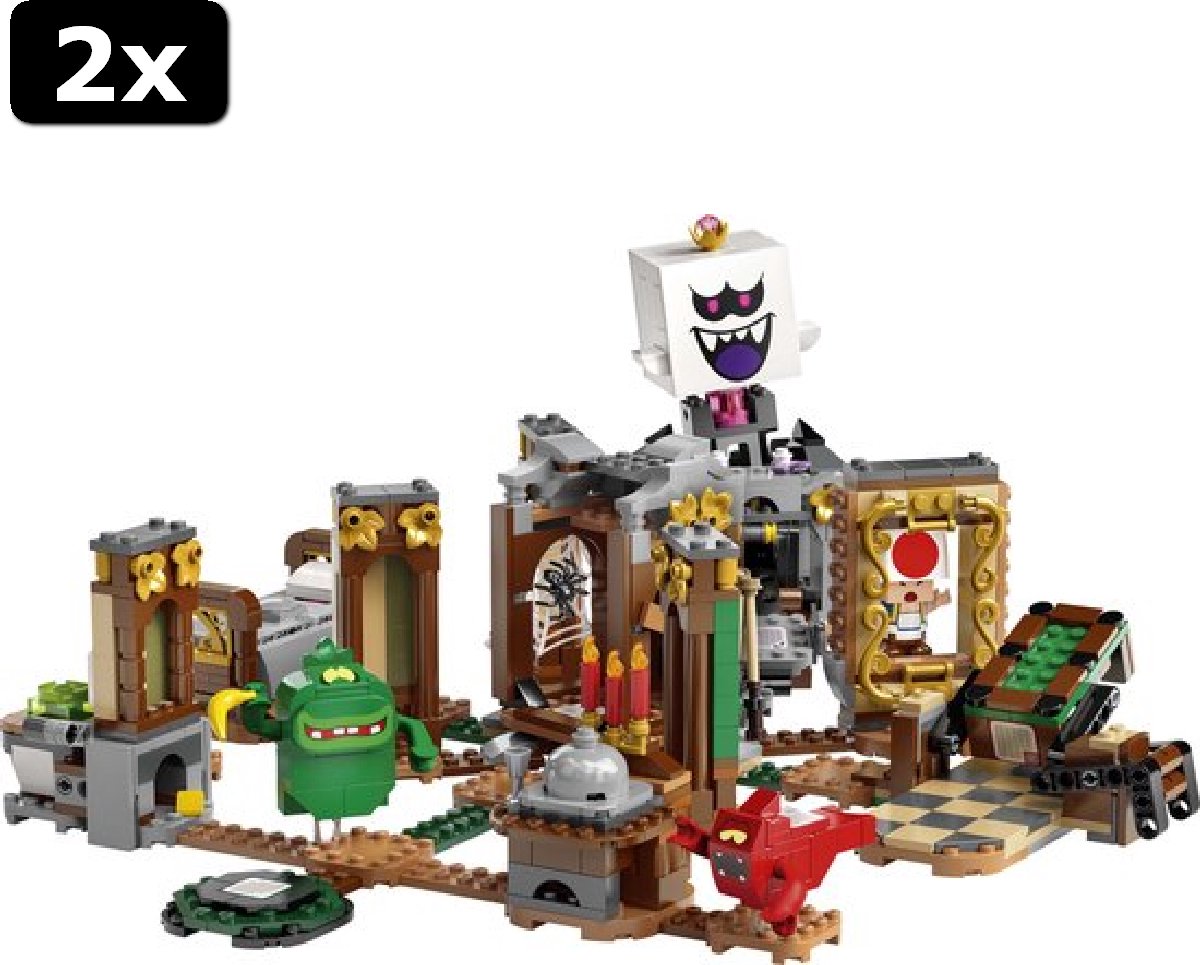 2x LEGO Super Mario Uitbreidingsset Verstoppertje in Luigi's Mansion ...