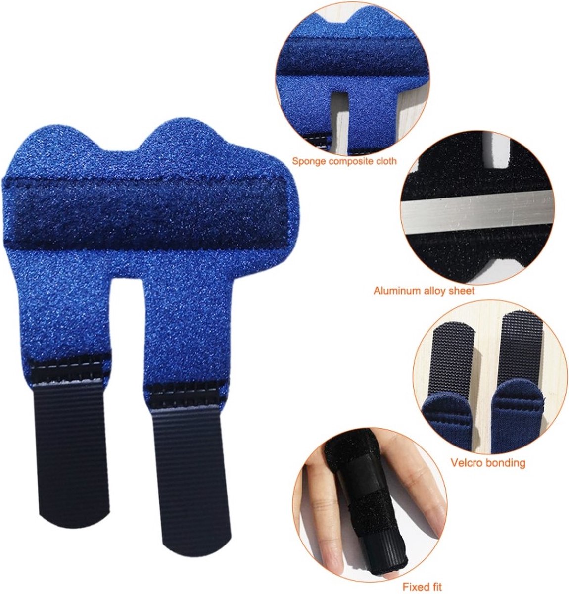 Sterke vingerspalk - Verstelbaar - Vingerbrace - Buigbaar - vinger ...