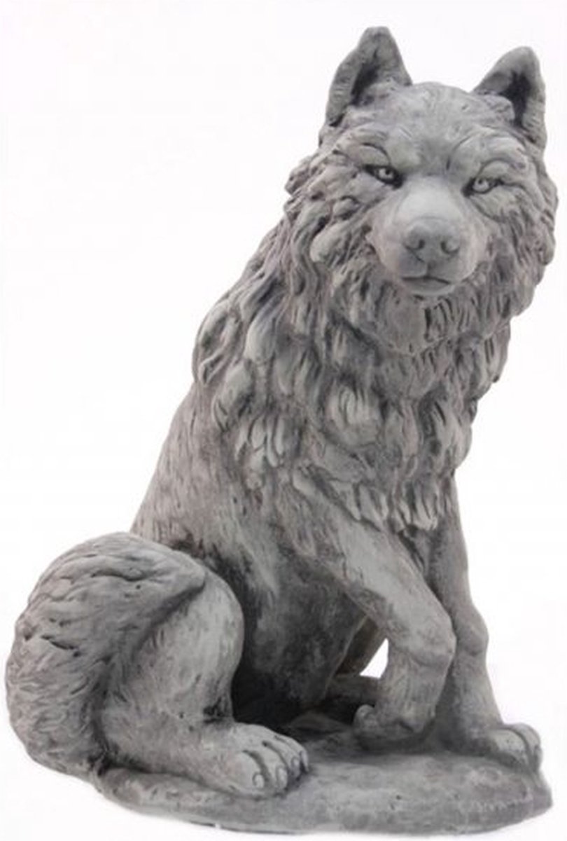 Betonnen tuinbeeld - Wolf - Gebroeders Grimm | bol.com