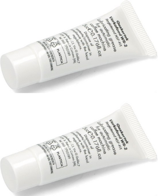 2st - WR-2 Delonghi siliconenvet smeervet - 2x tube 5 gram - vet ...