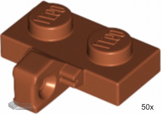 LEGO 44567b Donker oranje 50 stuks | bol.com