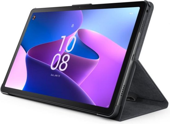 Lenovo Tab M10 Plus (3e generatie) - Book Case - Grijs | bol