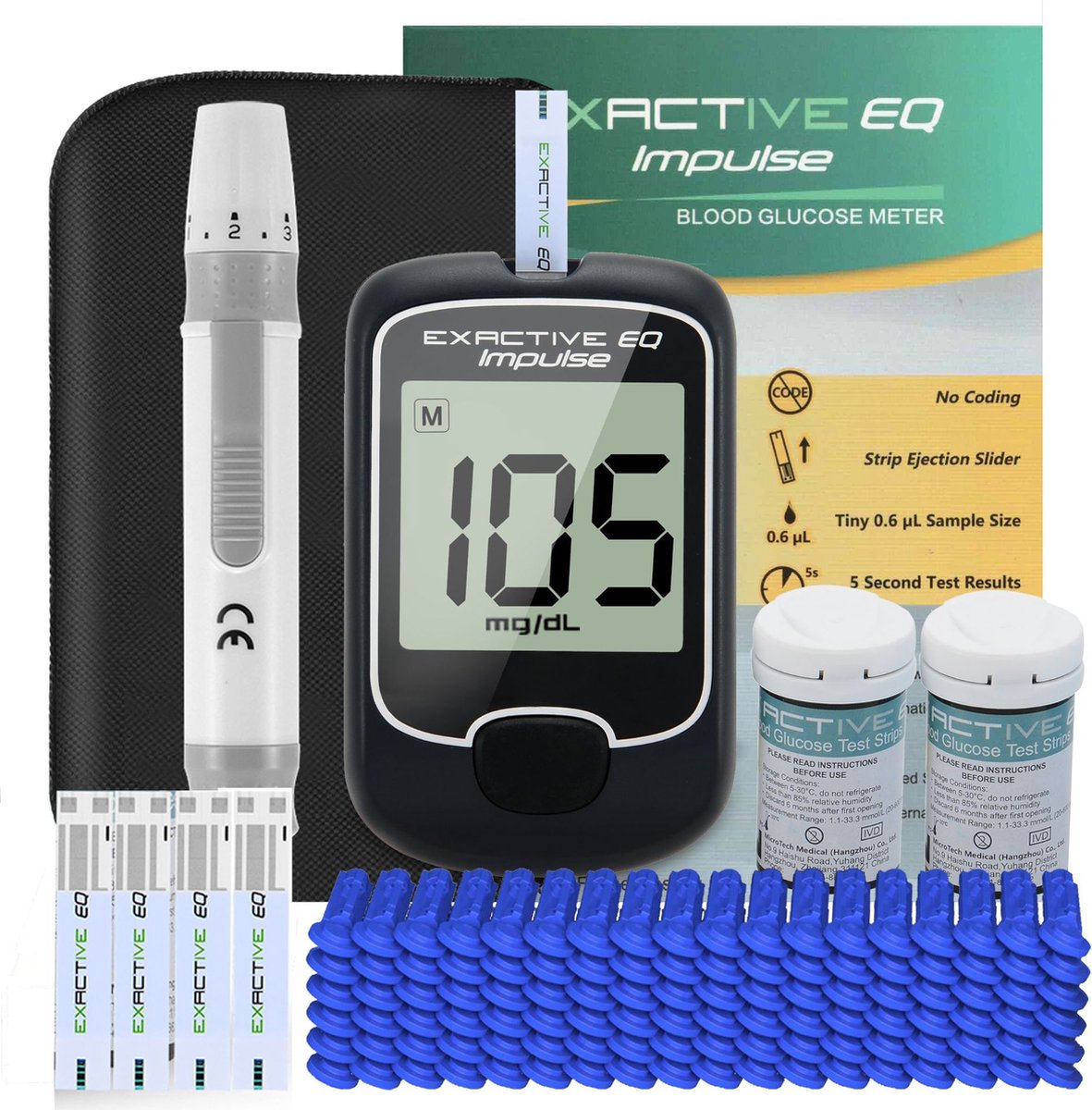 Glucosemeter – Bloedglucosemeter - Startpakket – Glucosemeter ...
