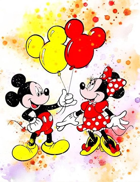 DIAMOND PAINTING Mickey (30 X 40 CM) | bol.com