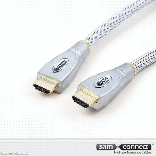 HDMI 1.4 Pro Series kabel, 1m, m/m | Signaalkabel | sam connect kabel | bol