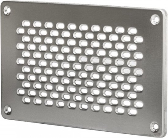 RVS gevelrooster (25 x 15 cm) | bol