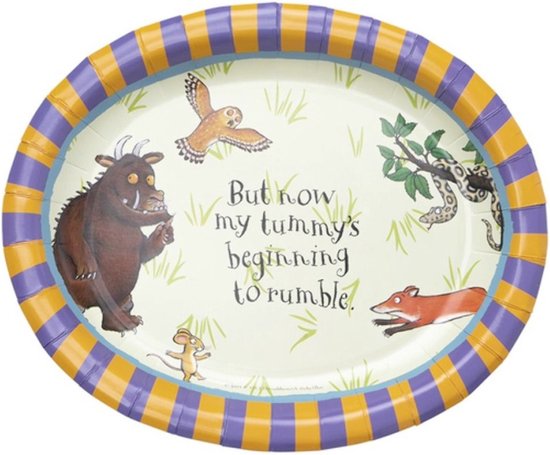 Smiffys Feestdecoratie The Gruffalo Tableware Party Platters ...