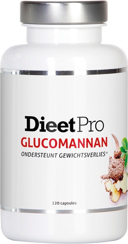 Nutri-Dynamics - Glucomannan - Voedingssupplementen - 120 capsules ...