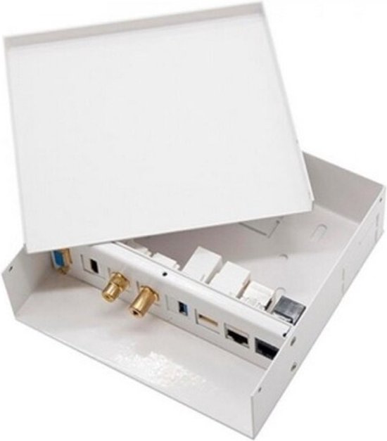 Connection Box for an Interactive Whiteboard NANOCABLE 10.35.0003 White ...