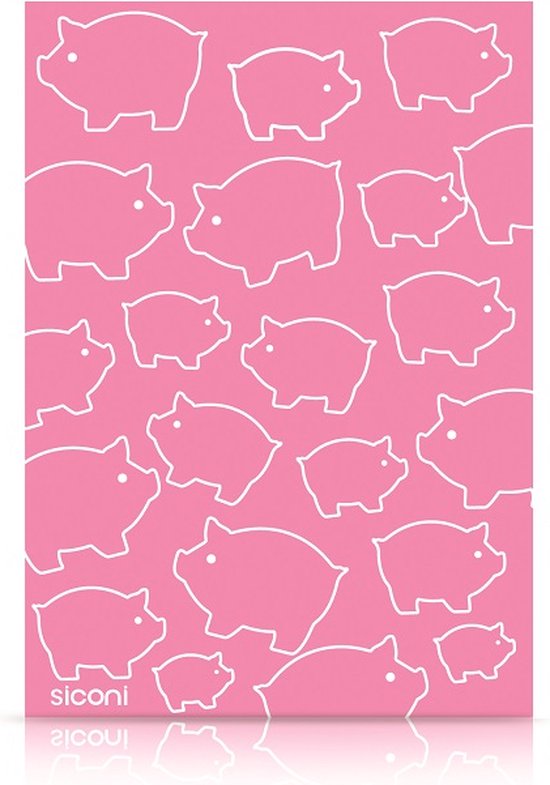 Siconi Sticky Organiser Board Sheet A3 - Roze | bol