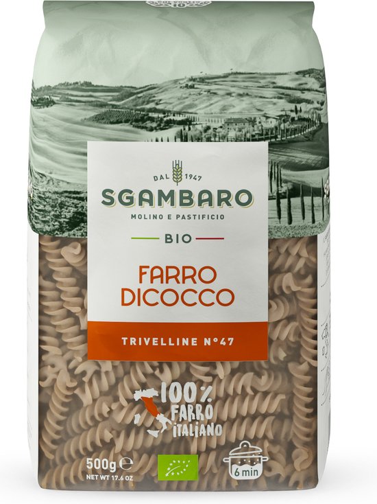 Spelt trivelline van Sgambaro - 10 zakken x 500 gram - Pasta | bol