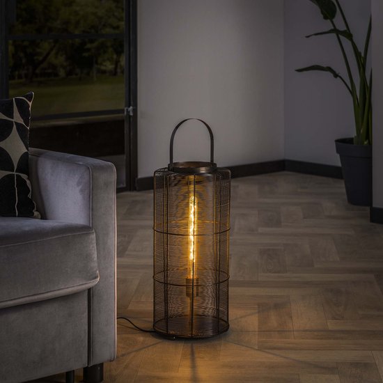 Crea - Vloerlamp - reach L metaal - Industrieel Vloerlampen ...