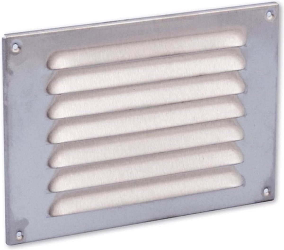 Schoepenrooster 220 x 150 mm RVS | bol.com