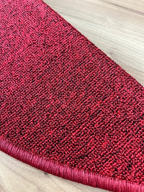 Halve Maantjes voor Trap - Rood - 15 Stuks - 56x17cm - Trapmatten ...