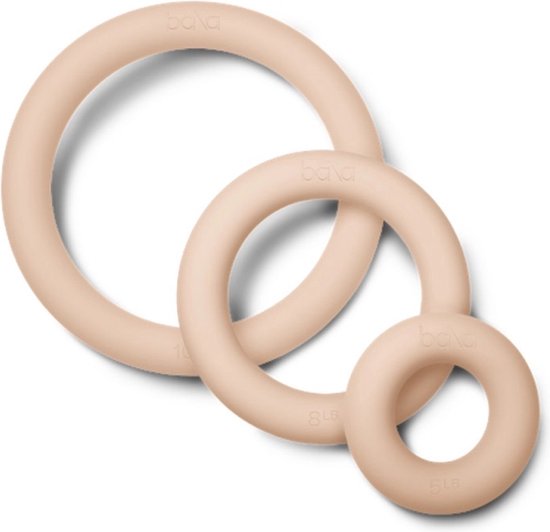 Bala - Power Ring Set - 2.2 kg / 3.6 kg / 4.5 kg - beige | bol.com