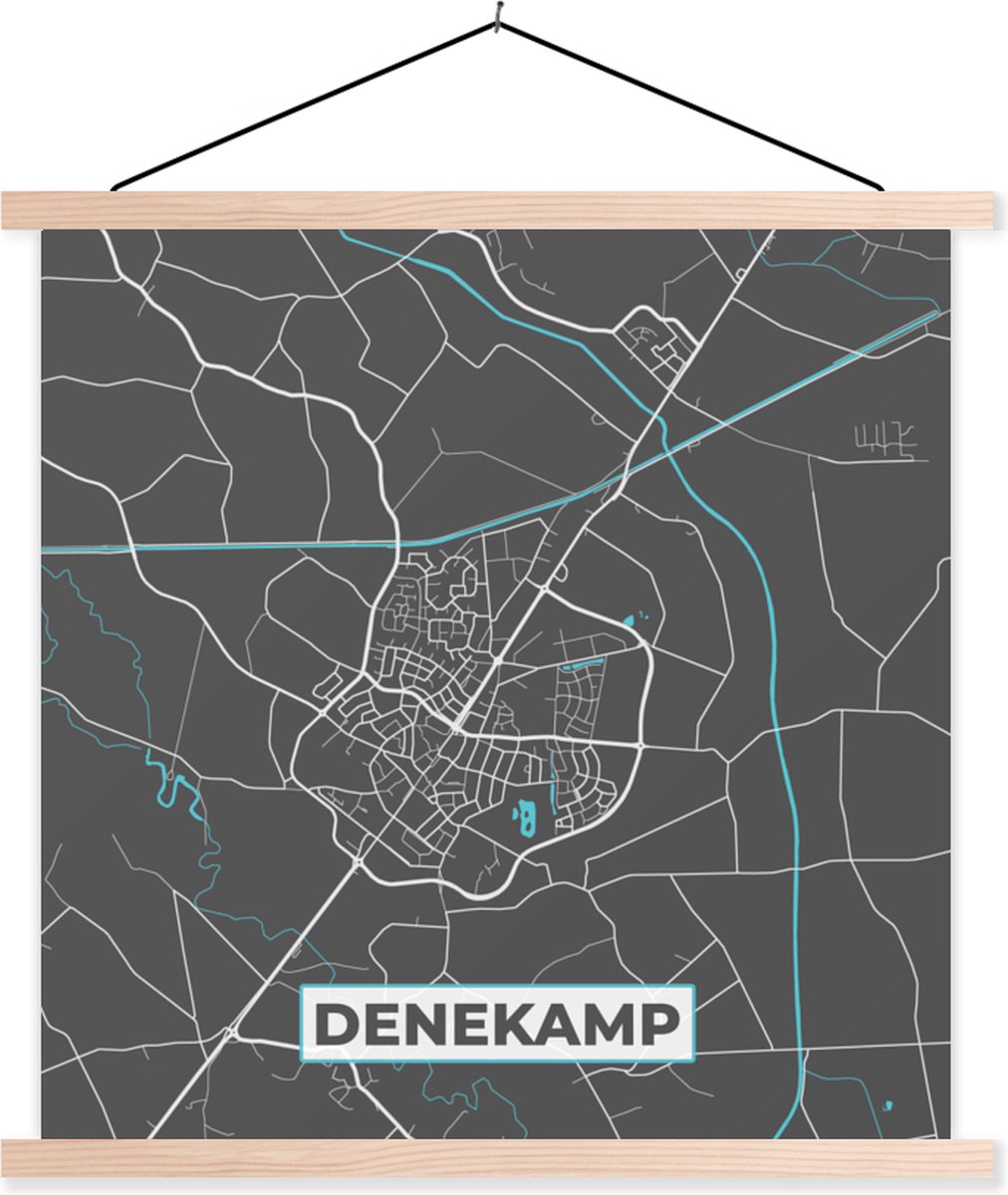 Posterhanger incl. Poster - Schoolplaat - Denekamp - Kaart ...