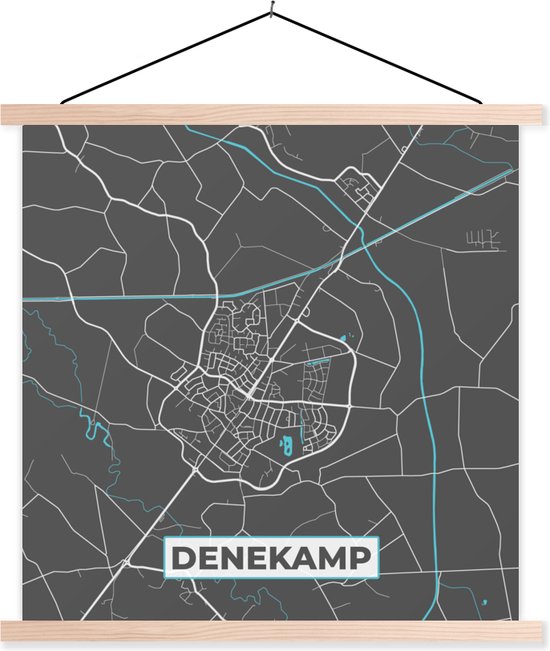 Posterhanger incl. Poster - Schoolplaat - Denekamp - Kaart ...