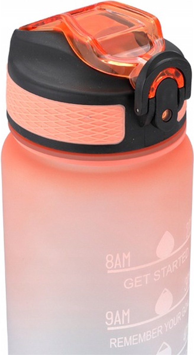 Waterfles / Shaker / Bidon EVERICH 1000 ml met kleurenindicator | bol.com