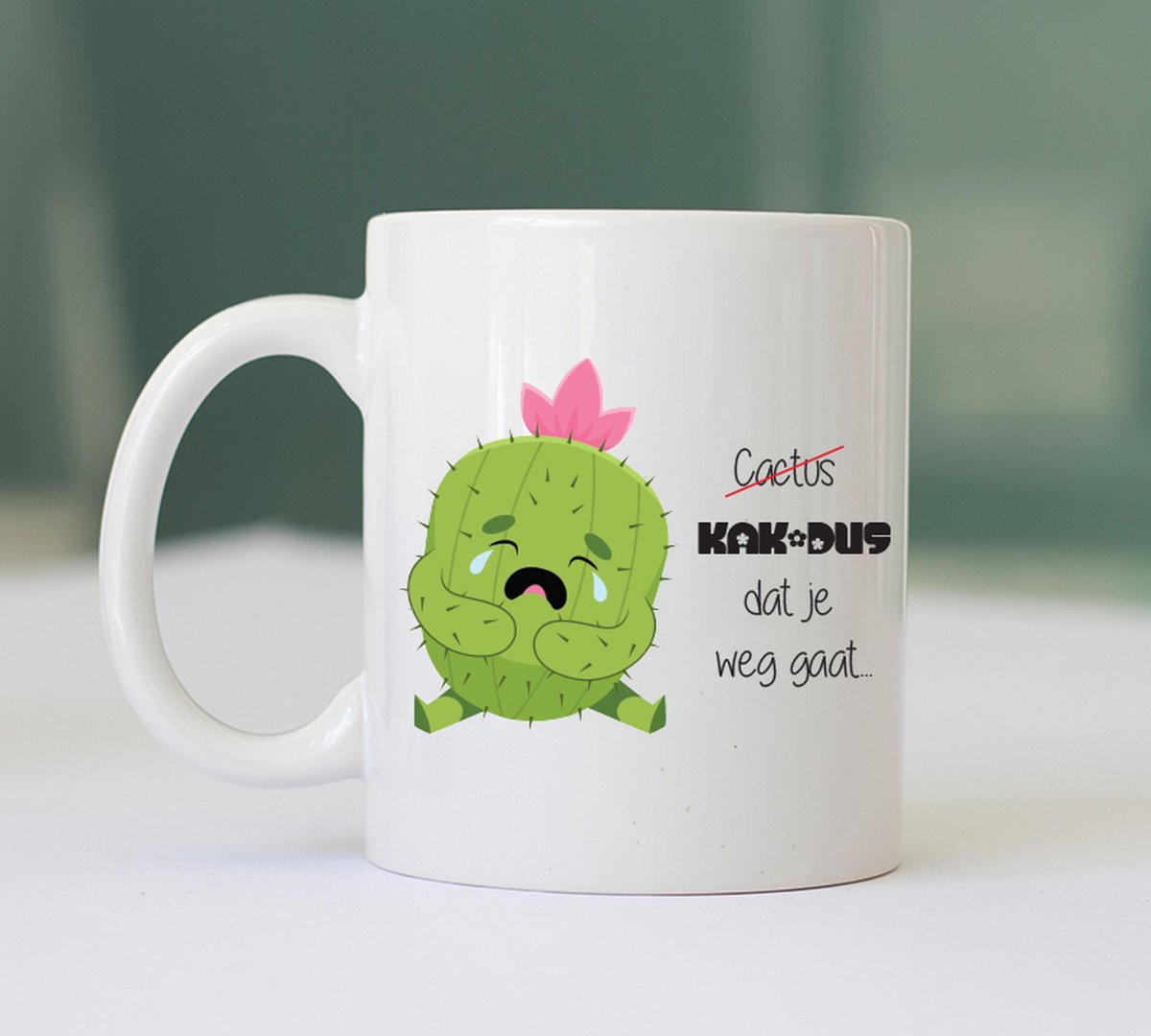 Mok Kak-Dus Dat Je Weg Gaat - Afscheid Collega Cadeau - Afscheidcadeau ...