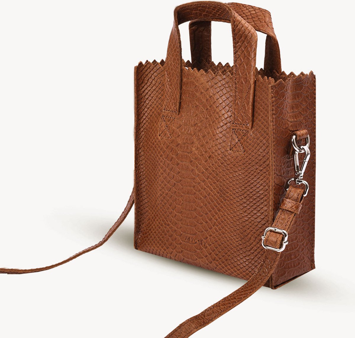 MYOMY - My Paper Bag Square Shopper Anaconda Brandy | bol.com