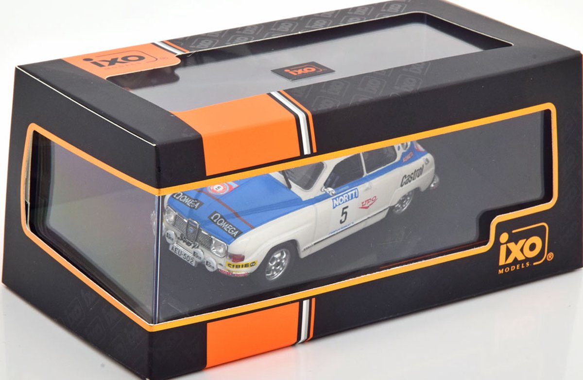 Saab 96 V4 No.5, Rally 1000 Lakes 1976 Lampinen/Markkanen 1-43 Ixo ...