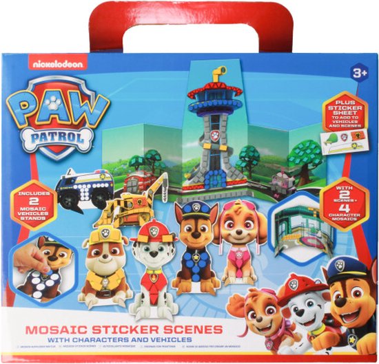 PAW PATROL MOSAIC STICKER SET | bol.com