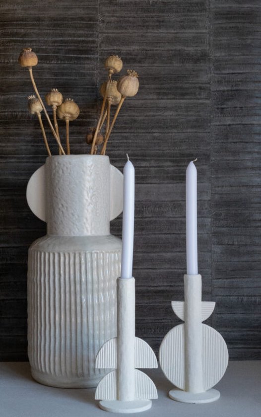 Kersten b.v Candle Holder Polyresin Ivory | bol.com