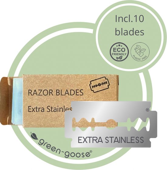 Razor de Safety +10 lames de rasoir gratuites - Or rose - Rasoir pour ...