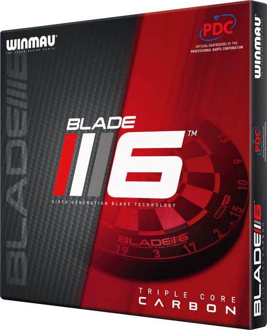 Winmau Blade 6 Triple Core Dartbord | bol.com