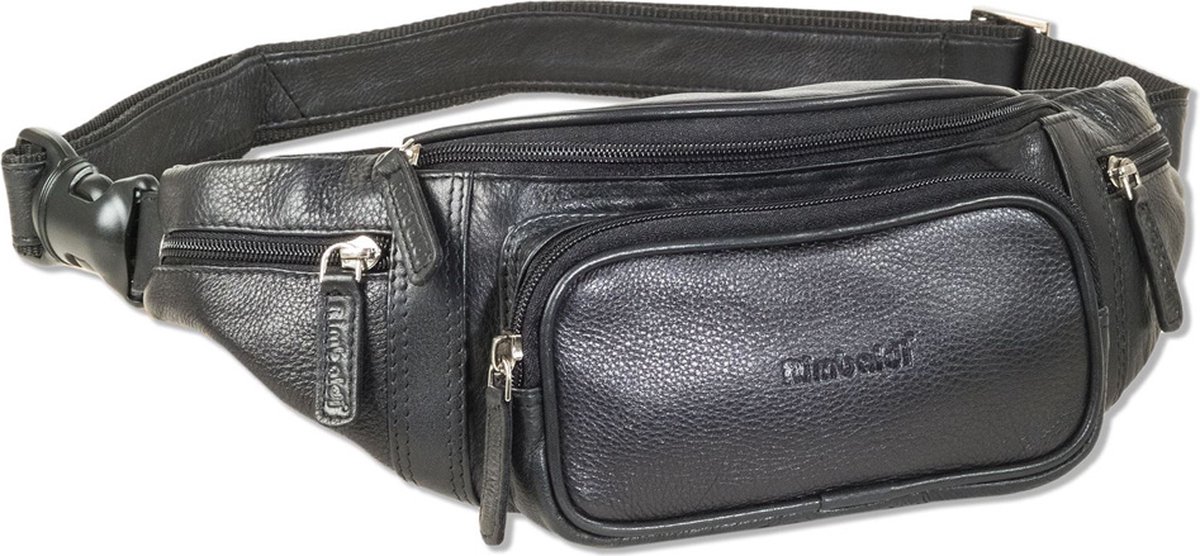 Rimbaldi Leren Heuptas met praktisch Voorvak - Dames en Heren - Nappa ...