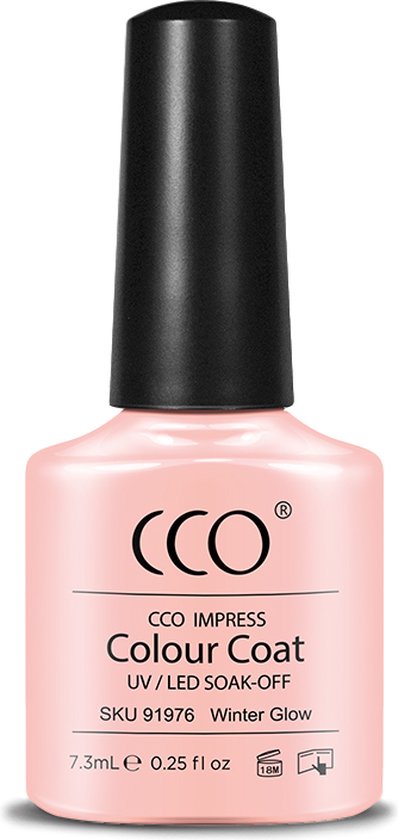 CCO Shellac - Gel Nagellak - kleur Winter Glow 91976 - NudeRoze ...