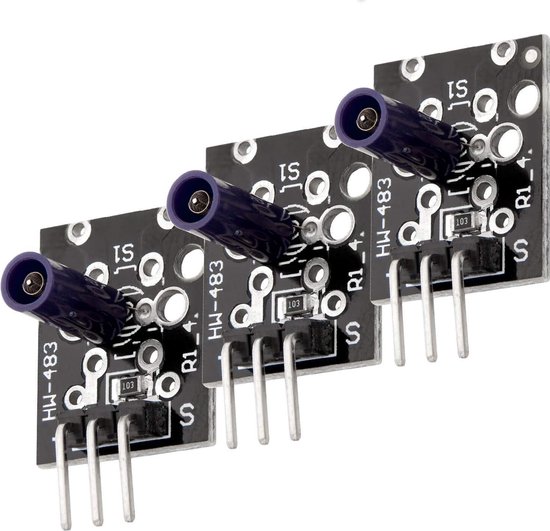 AZDelivery 3 x KY-002n Sensor Module compatibel met Arduino Inclusief E ...