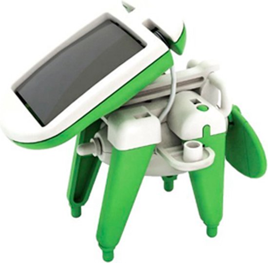 6-in-1 Mini Solar Robot Kit | Leerzaam Bouwpakket | Zonnecel kit | Maak ...