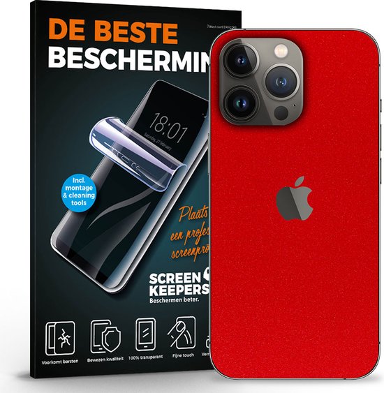 Telefoon skin geschikt voor Apple iPhone 12 Mini - Blauw carbon skin ...