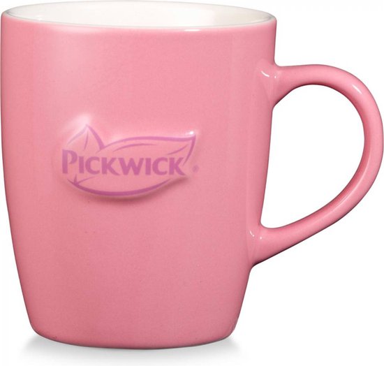 Pickwick Tea Topics mok - 38 cl - roze | bol