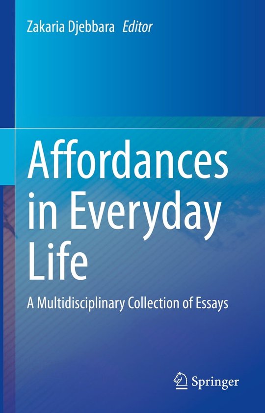 Affordances in Everyday Life (ebook) | 9783031086298 | Boeken | bol.com