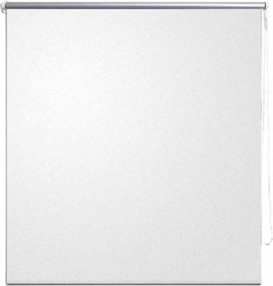 vidaXL - Rolgordijn - verduisterend - 40 - x - 100 - cm - wit | bol