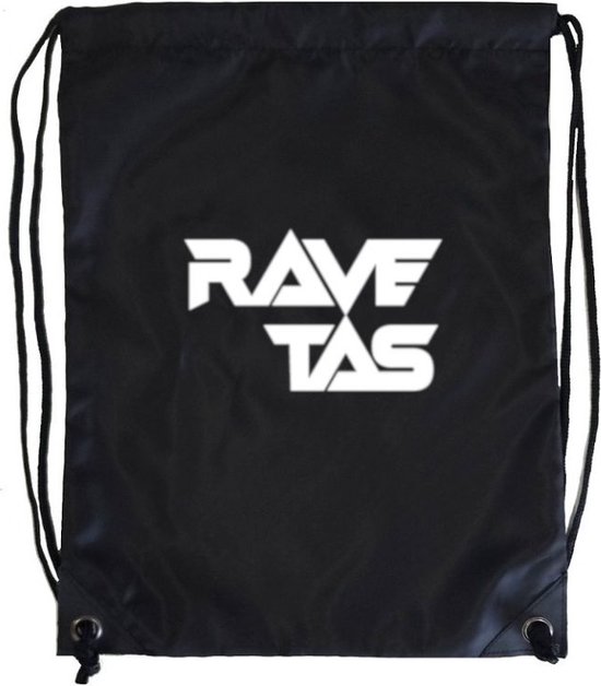 Rave tas Rustaagh rugzak- zwart - bedrukt - handig | bol